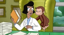 Curious George Professor Wiseman