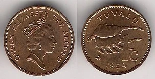 Tuvaluan 1 cent coin | Currency Wiki | Fandom