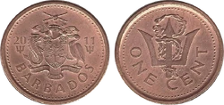 Barbadian 1 cent coin | Currency Wiki | Fandom