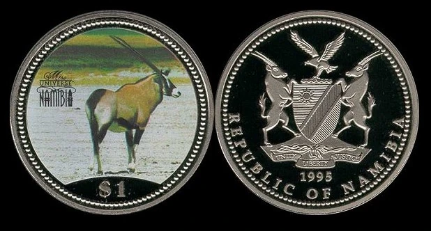 Namibian 1 dollar coin | Currency Wiki | Fandom