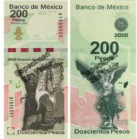 Mexican 200 peso banknote | Currency Wiki | Fandom