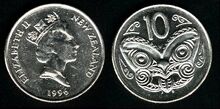 New Zealand 10 cent coin | Currency Wiki | Fandom