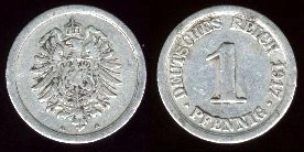 German 1 pfennig coin (1873-1918) | Currency Wiki | Fandom