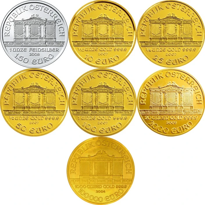 Vienna Philharmonic coins | Currency Wiki | Fandom
