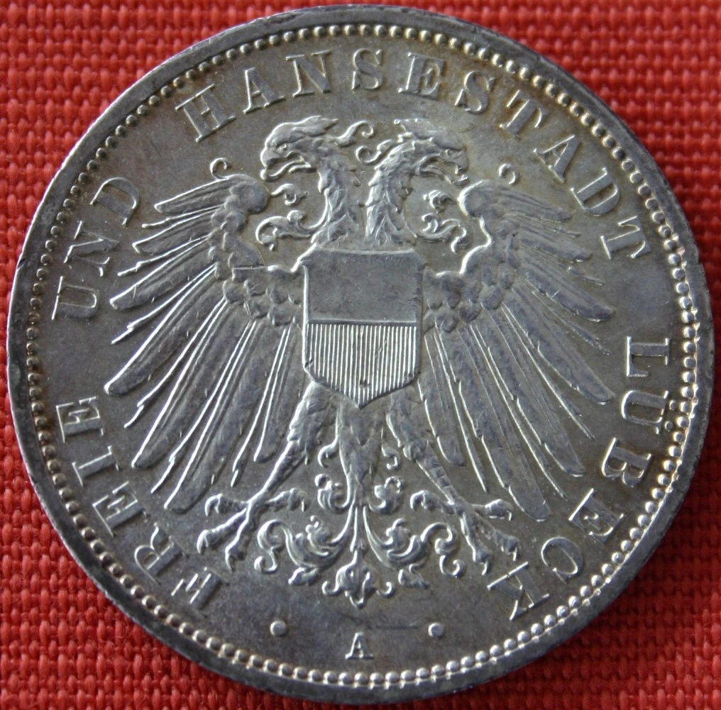 Lübeck 3 mark coin | Currency Wiki | Fandom