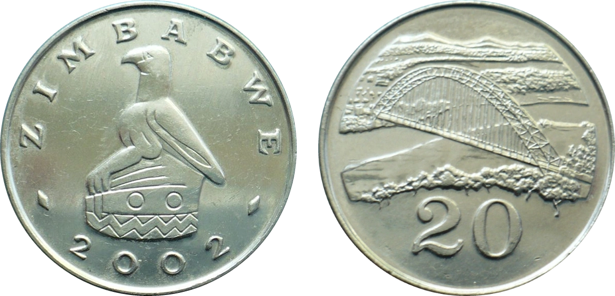 Zimbabwean 20 cent coin | Currency Wiki | Fandom