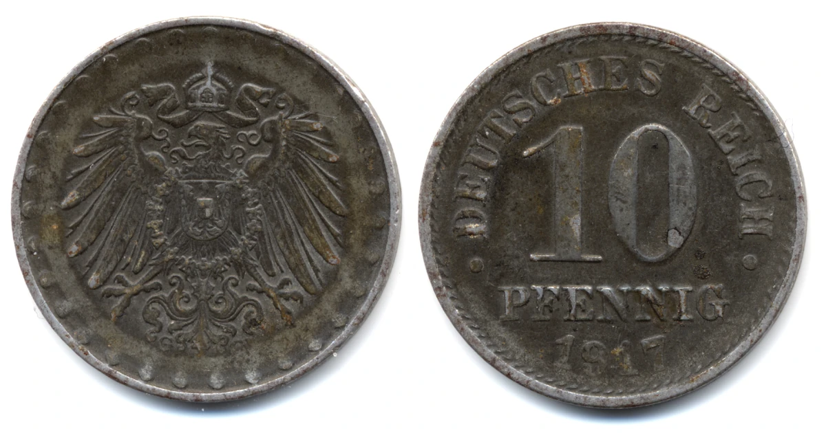 German 10 pfennig coin (1873-1922) | Currency Wiki | Fandom