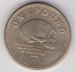 Gibraltar 1 pound coin | Currency Wiki | Fandom