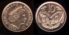 New Zealand 10 cent coin | Currency Wiki | Fandom