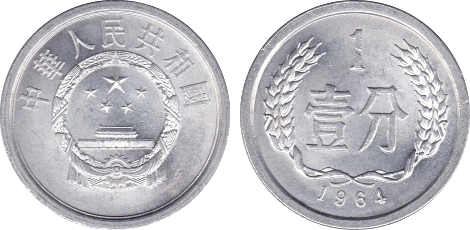 Chinese 1 fen coin | Currency Wiki | Fandom