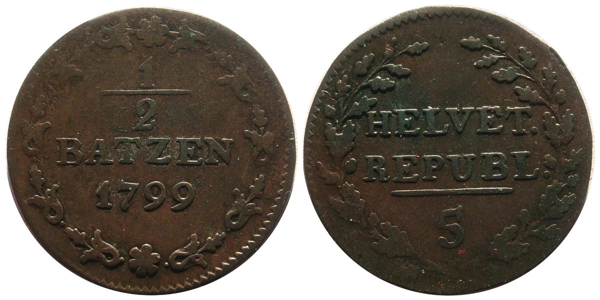 Swiss ½ batzen coin | Currency Wiki | Fandom