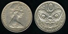 New Zealand 10 cent coin | Currency Wiki | Fandom