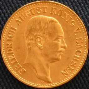 Saxon 20 mark coin | Currency Wiki | Fandom