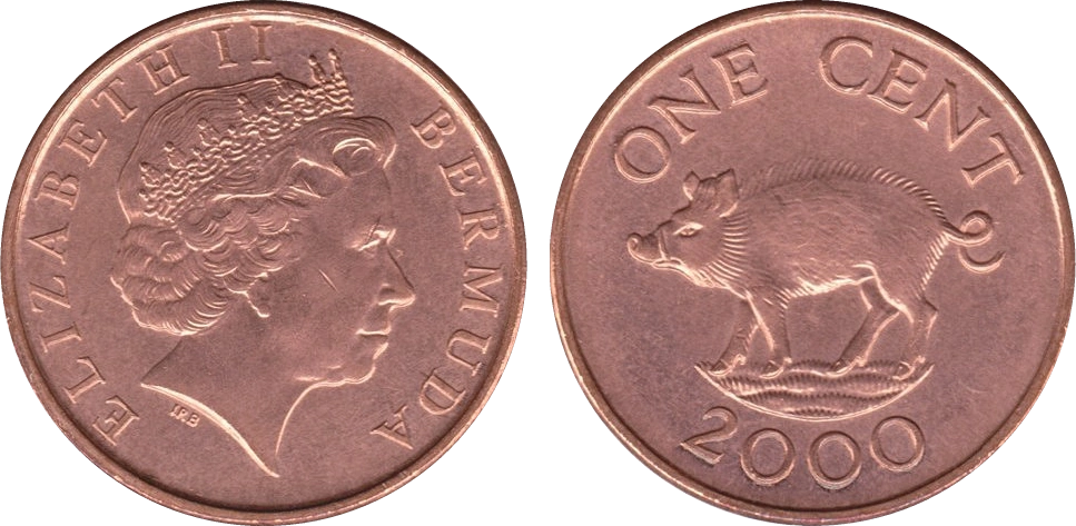 Bermudian 1 cent coin | Currency Wiki | Fandom