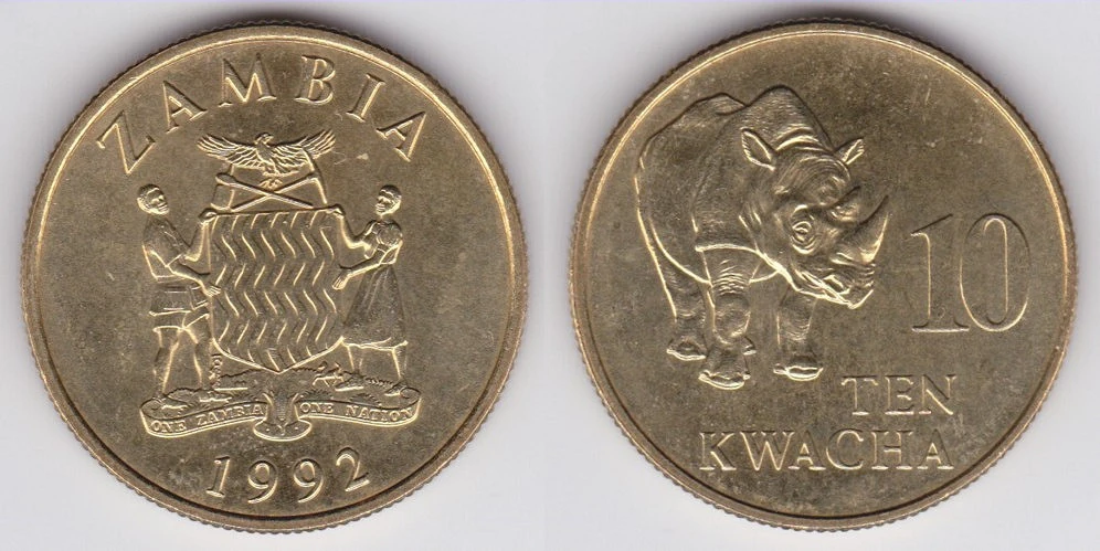 Zambian 10 kwacha coin | Currency Wiki | Fandom