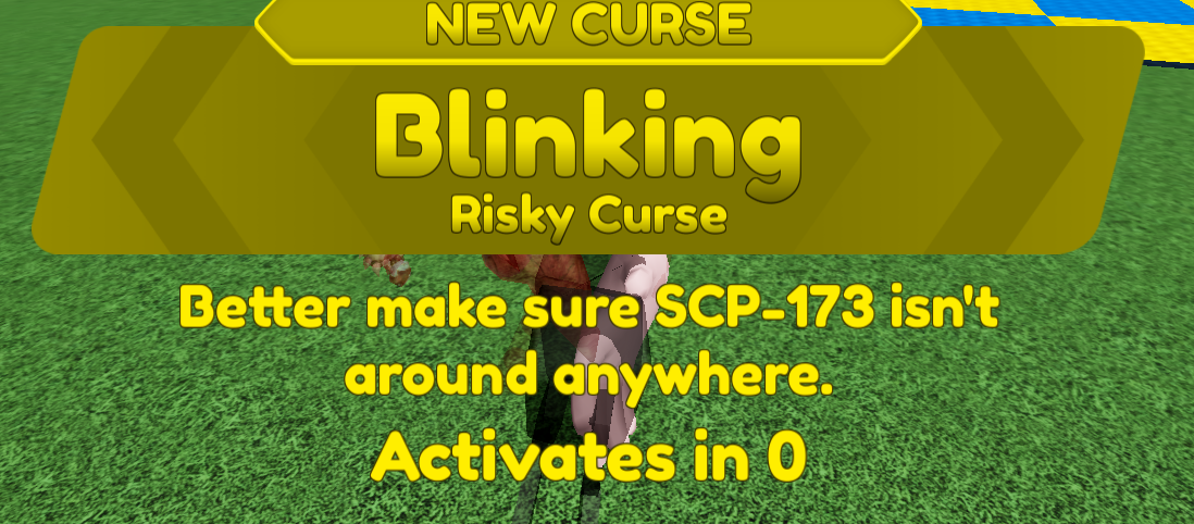Risky Curse: Blinking | Curse Randomizer Wiki | Fandom