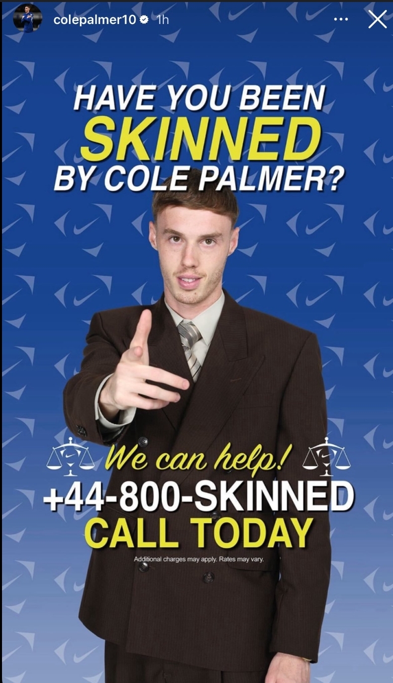 Cole Palmer Skinned By Cole Cursed Commercials Wiki Fandom