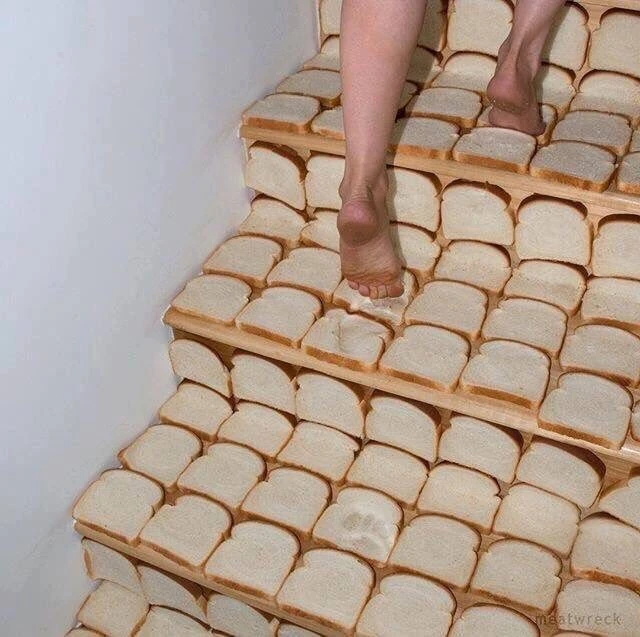 Bread stairs | Cursed Images Inspiration Wiki | Fandom