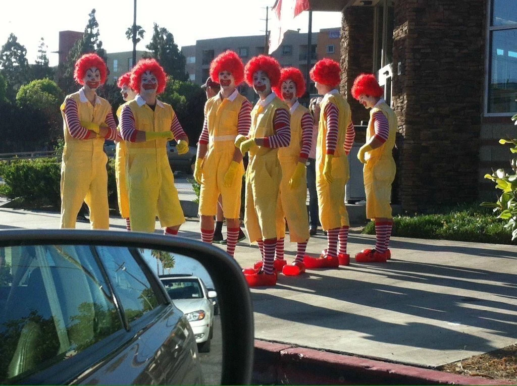 Ronald McDonald clones | Cursed Images Inspiration Wiki | Fandom
