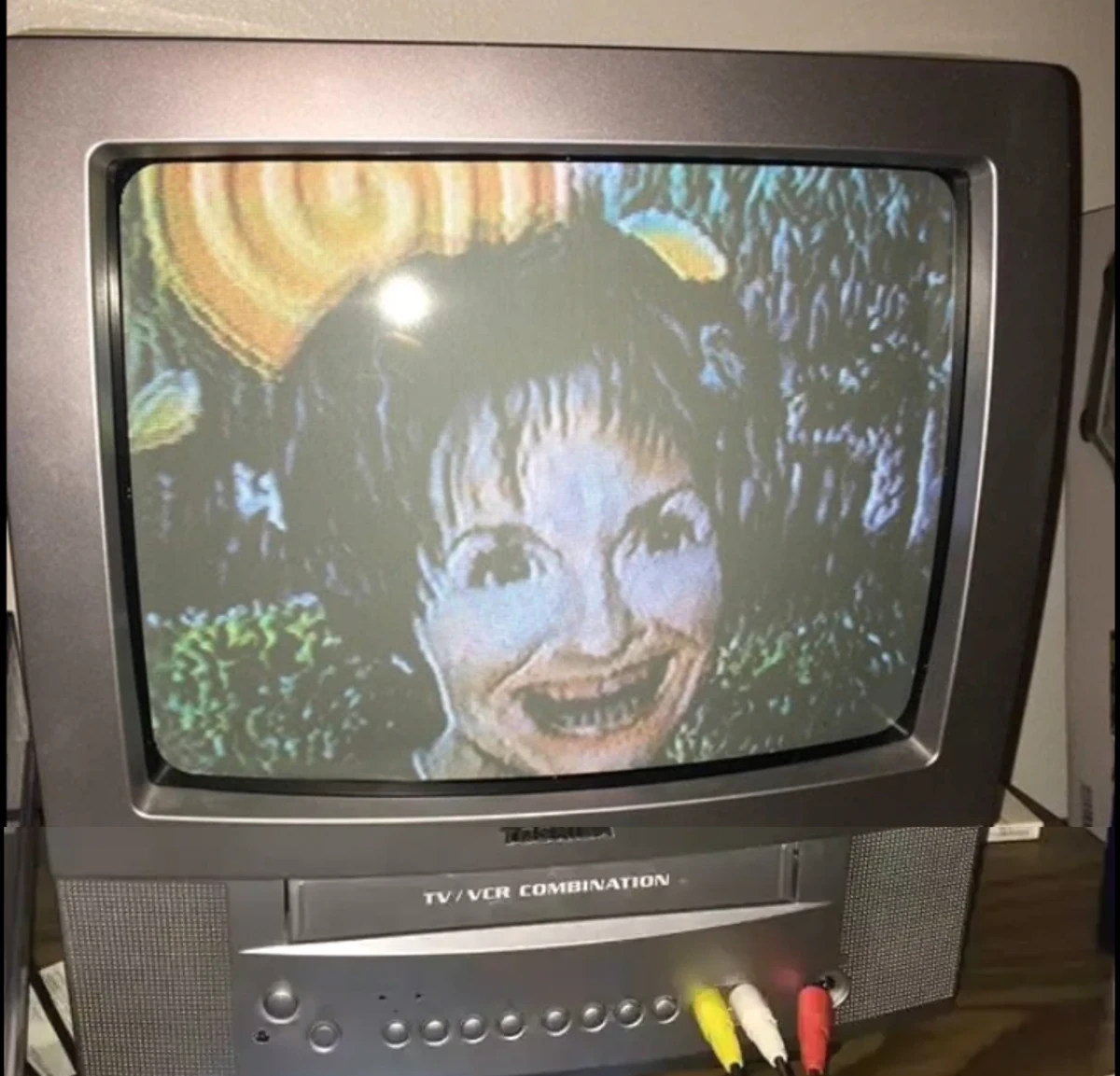 Jan and phil enloe video on tv vcr screen | Cursed Images Inspiration ...
