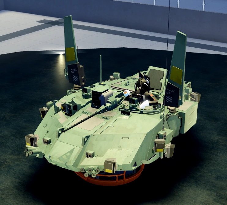 XT3R Faux LEP Tranche A (turret) | Cursed Tank Simulator Wiki | Fandom