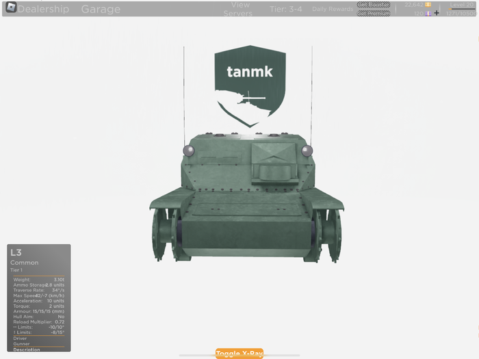 L3 Hull Cursed Tank Simulator Wiki Fandom