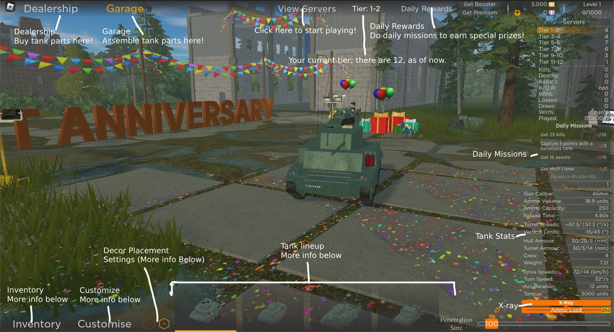 Guide to playing the Game | Cursed Tank Simulator Wiki | Fandom