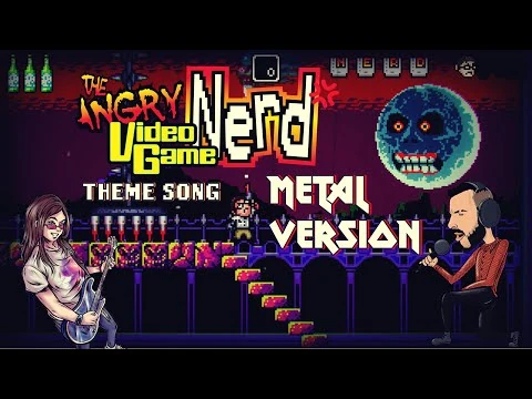 The Angry Video Game Nerd- Theme Song METAL Version 🕹️ AVGN Deluxe 🤘 ...