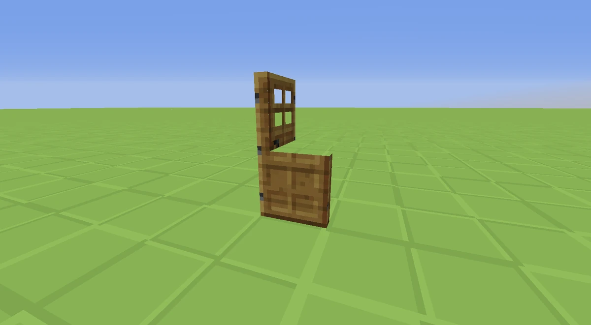 Half Open Door | Cursed Minecraft Wiki | Fandom