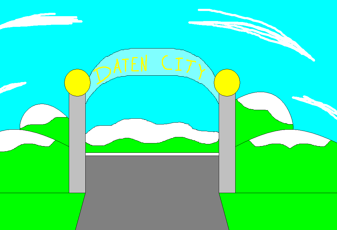 Daten City Gates | Custom All Star Smashers Wikia | Fandom