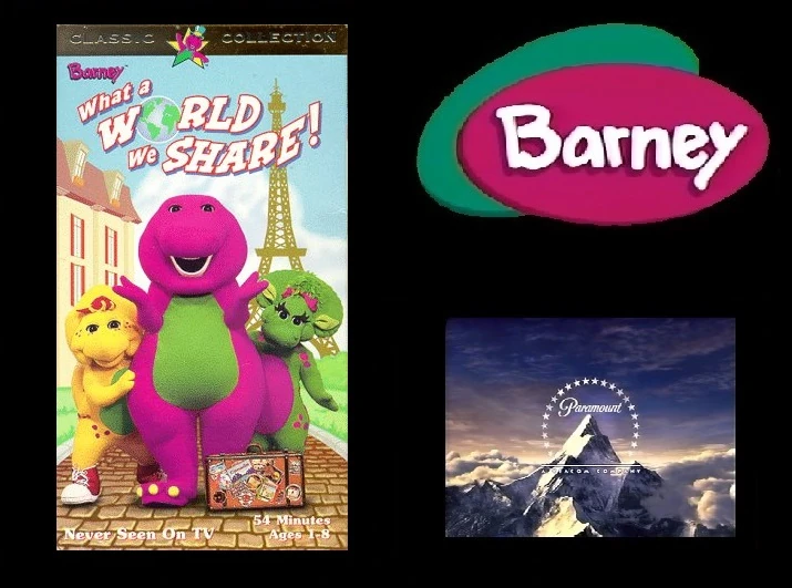 Opening and Closing to Barney: What a World We Share (2004 Paramount ...