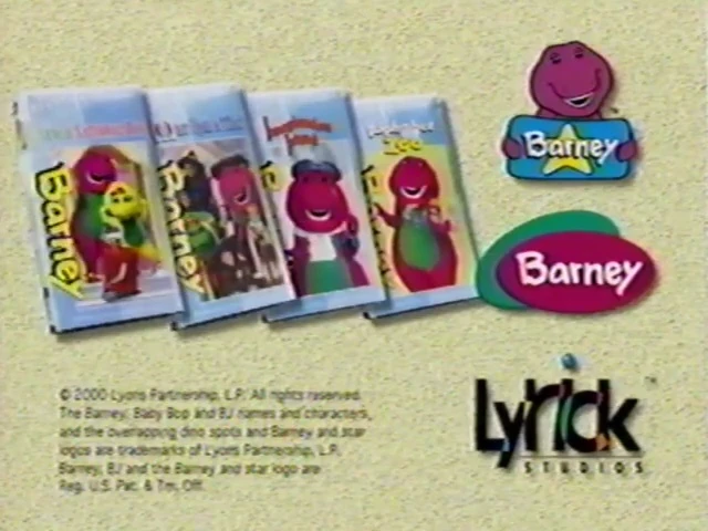 Opening and Closing to Barney: Barney's Imagination Island (2000 Lyrick ...