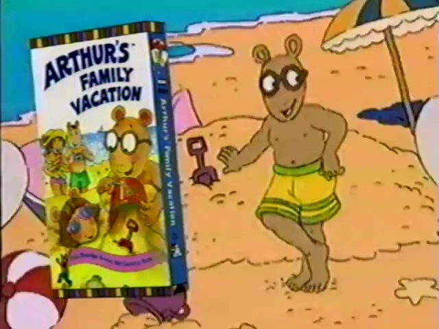Opening and Closing to Arthur: Arthur's Family Vacation (1999 Random ...