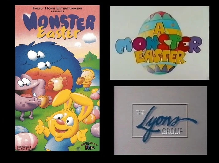 Opening and Closing to Friendly Monsters: A Monster Easter (1996 Lyons ...