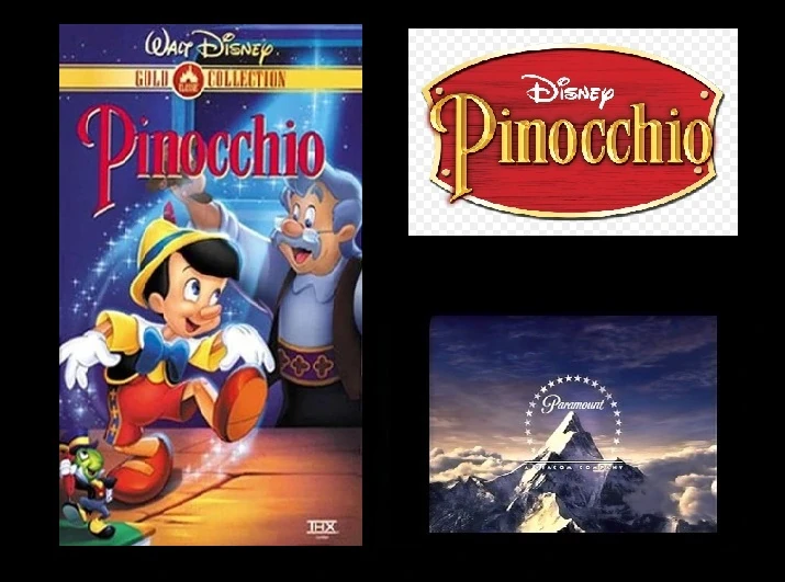 Opening and Closing to Pinocchio (2004 Paramount Home Entertainment VHS ...