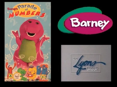 Opening and Closing to Barney: Barney's Parade of Numbers (1993 Lyons ...