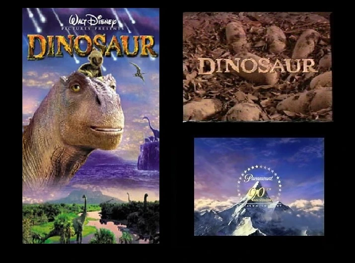Opening and Closing to Dinosaur (2002 Paramount Home Entertainment VHS ...