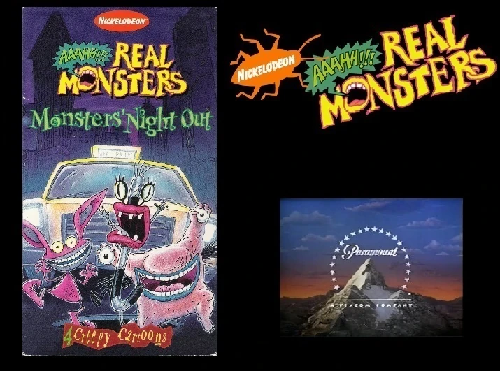 Opening and Closing to Aaahh! Real Monsters: Monsters' Night Out (1997 ...