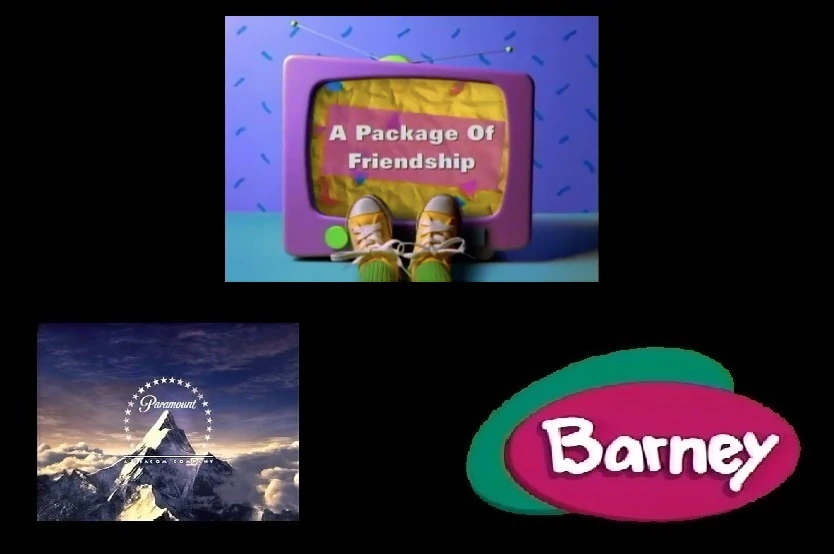 Opening and Closing to Barney: A Package of Friendship (2003 Paramount ...