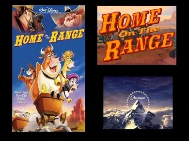Opening and Closing to Home on the Range (2004 Paramount Home ...