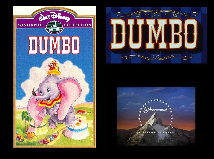 Opening and Closing to Dumbo (1997 Paramount Home Entertainment VHS ...