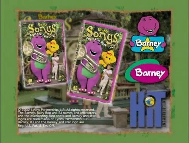 Opening and Closing to Barney: Barney Songs from the Park (2003 Hit ...