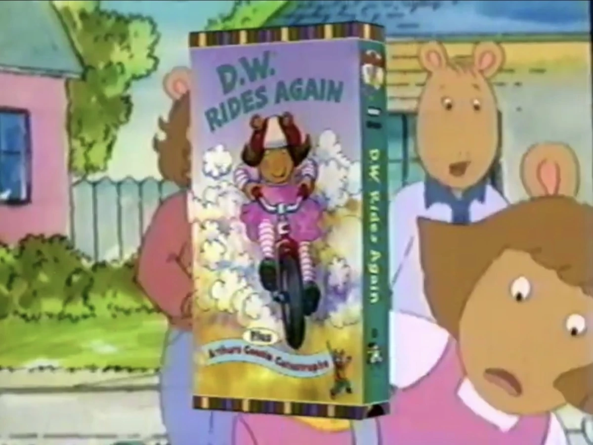 Opening and Closing to Arthur: D.W. Rides Again (1998 Random House Home ...