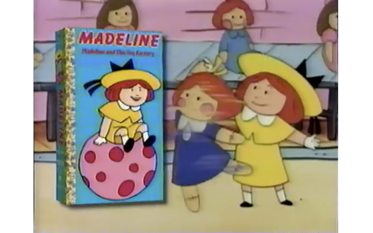 Opening And Closing To Madeline And The Toy Factory 1998 Vhs Custom