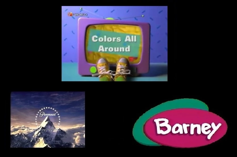 Opening and Closing to Barney: Barney's Colors All Around (2003 ...