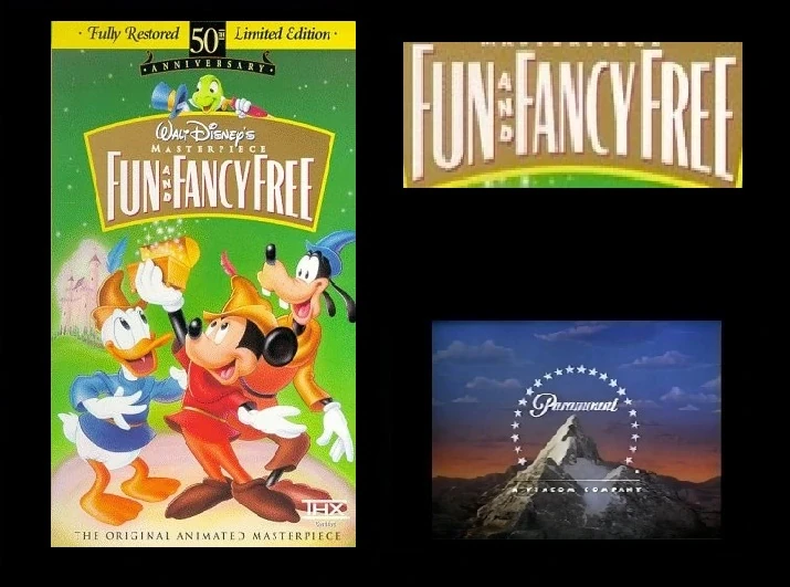 Opening and Closing to Fun and Fancy Free (1997 Paramount Home ...