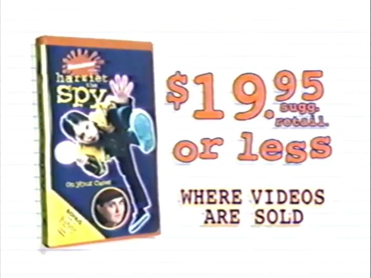 Opening and Closing to Harriet the Spy (1997 Paramount Home ...