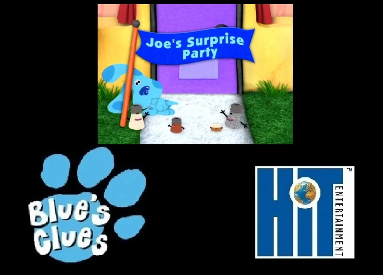 Opening and Closing to Blue's Clues: Joe's Surprise Party (2002 Hit ...