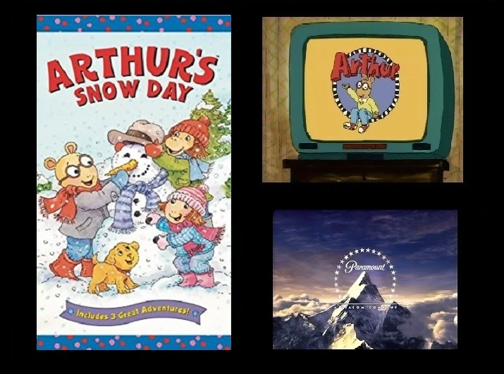 Opening and Closing to Arthur: Arthur's Snow Day (2003 Paramount Home Entertainment VHS ...