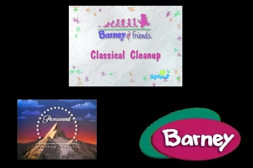 Opening and Closing to Barney: Classical Cleanup (2000 Paramount Home ...
